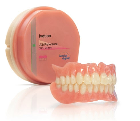 Monolithische disc voor geavanceerde Digital Denture workflows ...